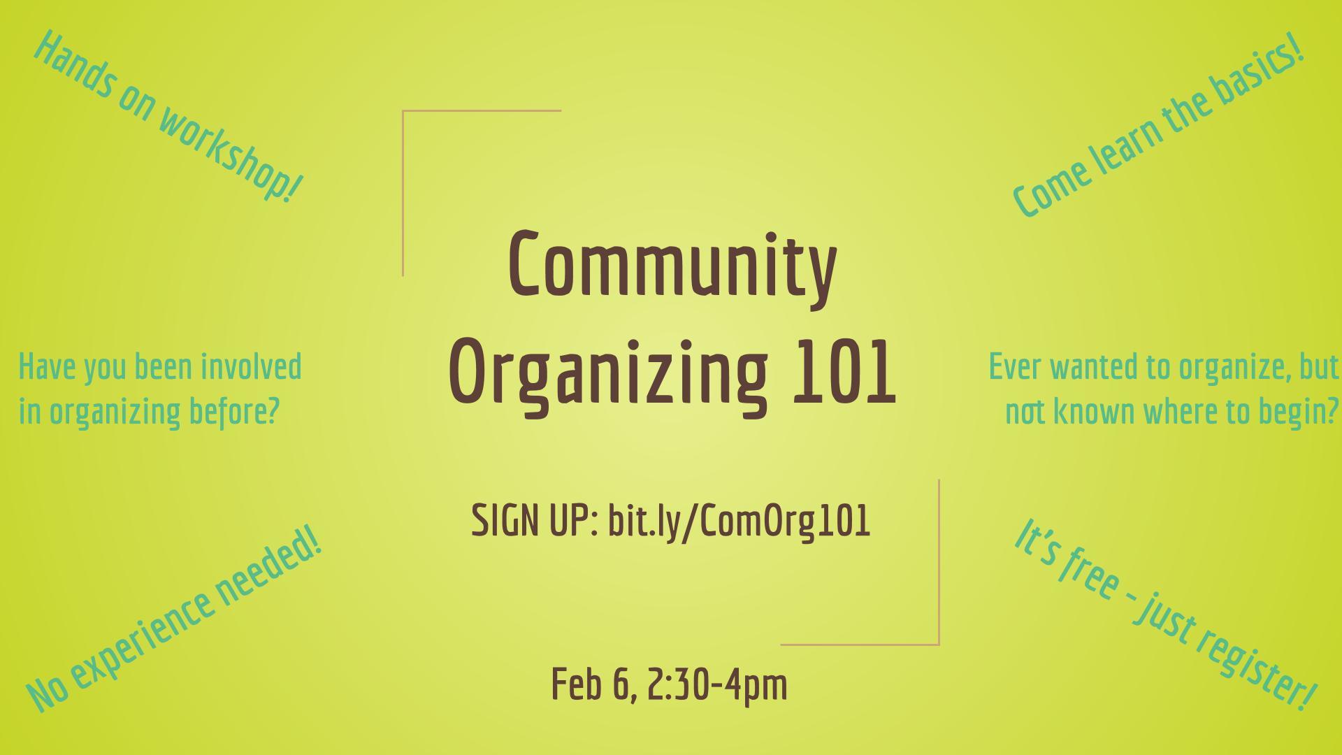 Community Organizing 101 | Emily Carr University of Art + Design Community Organizing 101 | Emily Carr University of Art + Design