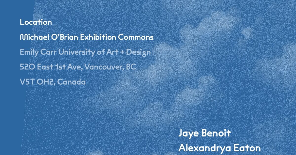 A Piece of the Sky | MFA Low-Residency Thesis Exhibition 2024 | Emily ...