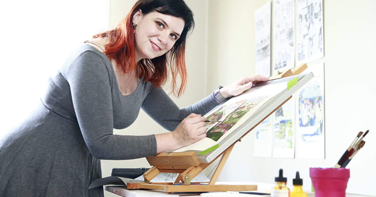 Comic Artist + ECU Alumna Miriam Libicki Named VPL's 2017 Writer in ...